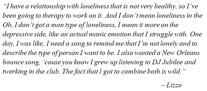 Lizzo’s “Soulmate” Lyrics Meaning - Song Meanings and Facts