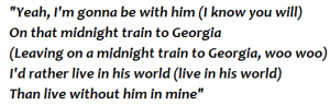 Meaning of "Midnight Train to Georgia" by Gladys Knight & The Pips ...