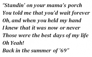 Bryan Adams' “Summer of '69” Lyrics Meaning - Song Meanings and Facts