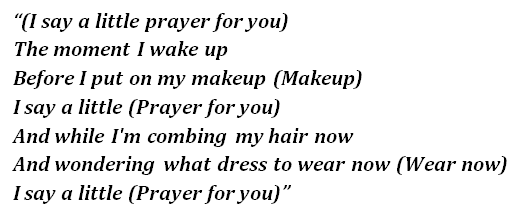 “I Say a Little Prayer” by Aretha Franklin - Song Meanings and Facts