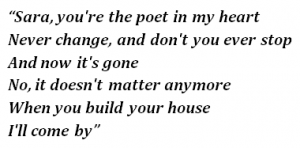 Fleetwood Mac's "Sara" Lyrics Meaning - Song Meanings and Facts