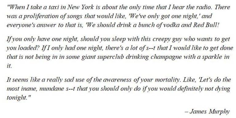 LCD Soundsystem's "Tonite" Lyrics Meaning - Song Meanings and Facts