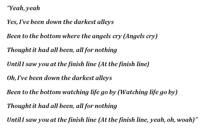 "Finish Line" by Elton John and Stevie Wonder - Song Meanings and Facts