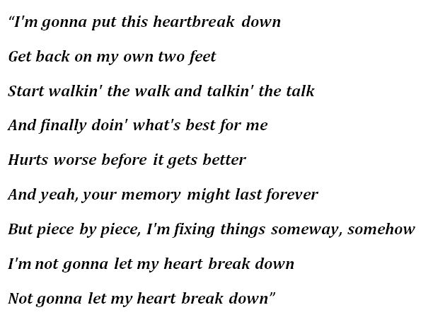 "Heartbreak Down" by Hunter Girl - Song Meanings and Facts