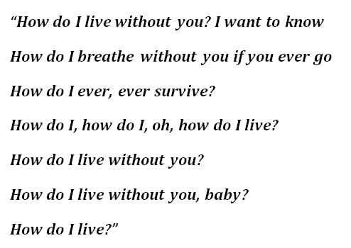 "How Do I Live" by LeAnn Rimes - Song Meanings and Facts