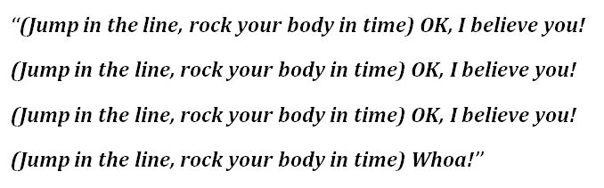 "Jump in the Line (Shake, Senora)" by Harry Belafonte - Song Meanings ...