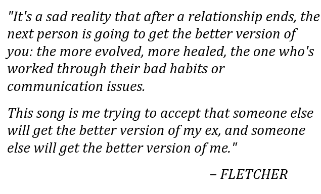 "Better Version" by FLETCHER - Song Meanings and Facts