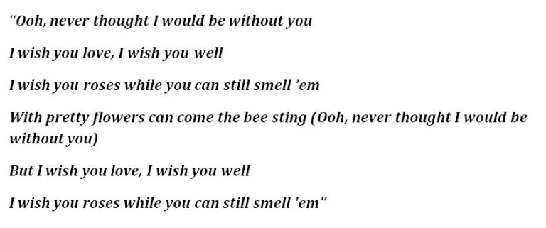 Kali Uchis' “I Wish you Roses” Lyrics Meaning - Song Meanings and Facts
